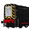 Bruno as a Queen Mary brake van by chalwa07 on DeviantArt