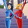 [Totally Spies] Glued on a giant cobweb by FapBoy54 on DeviantArt