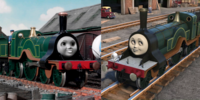 :Thomas and Friends: Emily the Emerald Engine by FancyWesternToons on ...