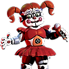 (C4D/FNaF) TFC Circus Baby Render by AdrianProductions on DeviantArt