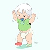 Using the big boy potty! by ibabycasper on DeviantArt