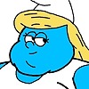 Smurfette ballooned by Inflator2026 on DeviantArt