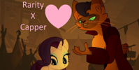 Human Capper x Rarity by Fantabulously-Leena on DeviantArt