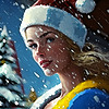 Steam Profile Design - Red girl Animated by SantaLuck on DeviantArt
