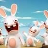 (GIF) A Rabbid Screaming With The Recycle Bins by yellowpen2009 on ...