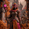 The Roseleaf Halo - Aegis of the Cerise Dawn by SpicaInventor on DeviantArt