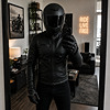 Officer Samantha Collins At Work In Black Leather by TroyLeatherman on ...