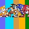 Sonic 3 style Rulue Knuckles palette by UltraPythonSonic on DeviantArt