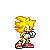 Super Sonic Pixel by xXSupahSonikkuXx on DeviantArt