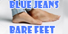Blue-Jeans-Bare-Feet | DeviantArt